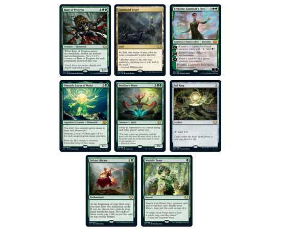 Magic: the Gathering :: Commander Collection Green: Premium Edition ...
